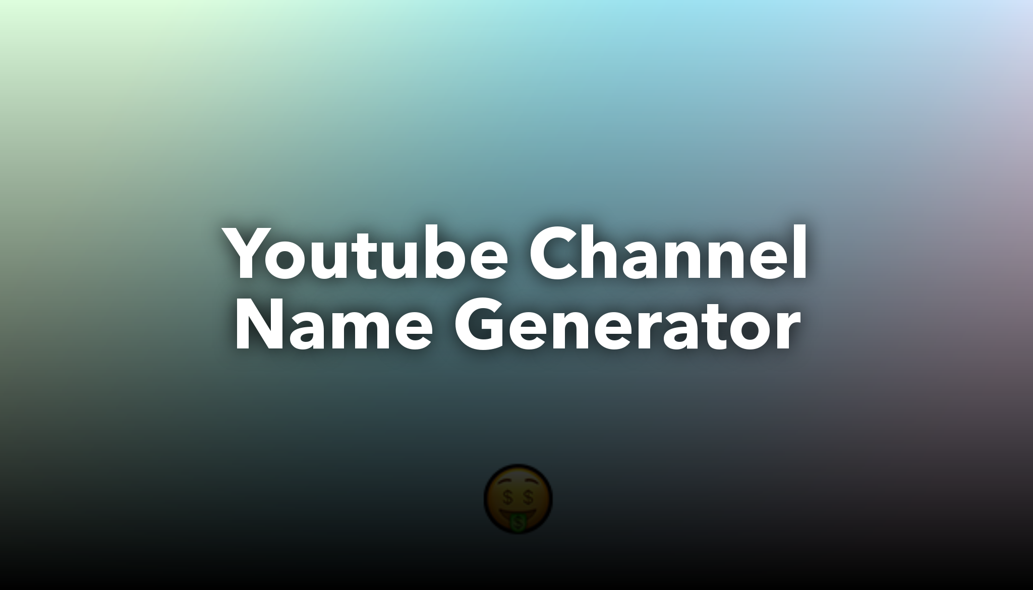 Youtube Channel Name Generator | nichesss